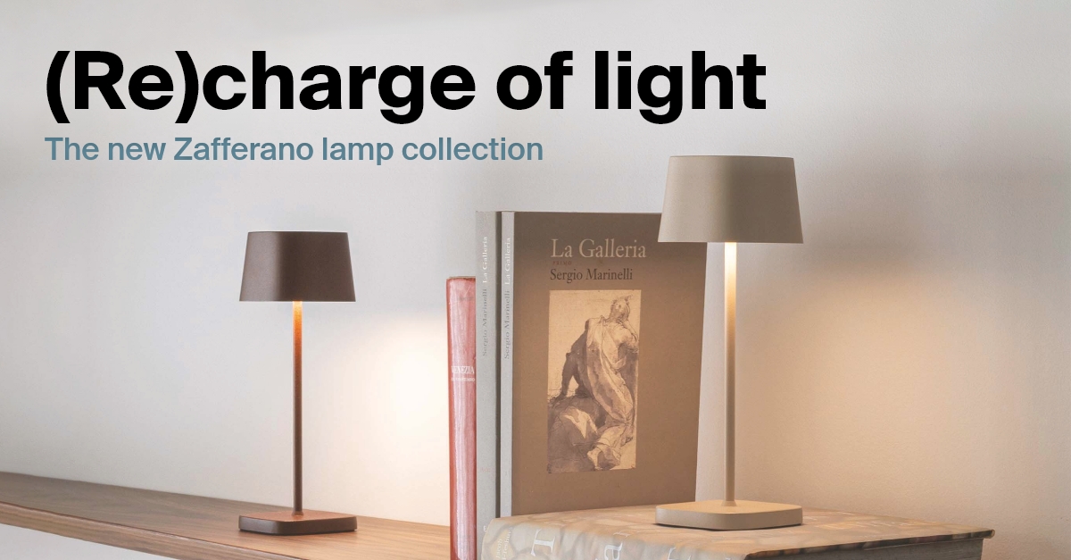 The new Zafferano lamp collection - Sediarreda