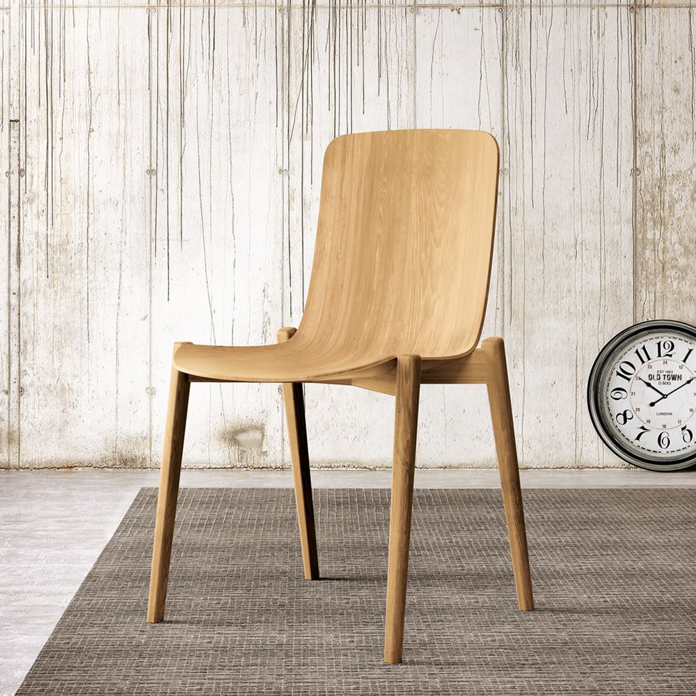 Dandy: Chaise Colico en bois de chêne, disponible dans différentes ...