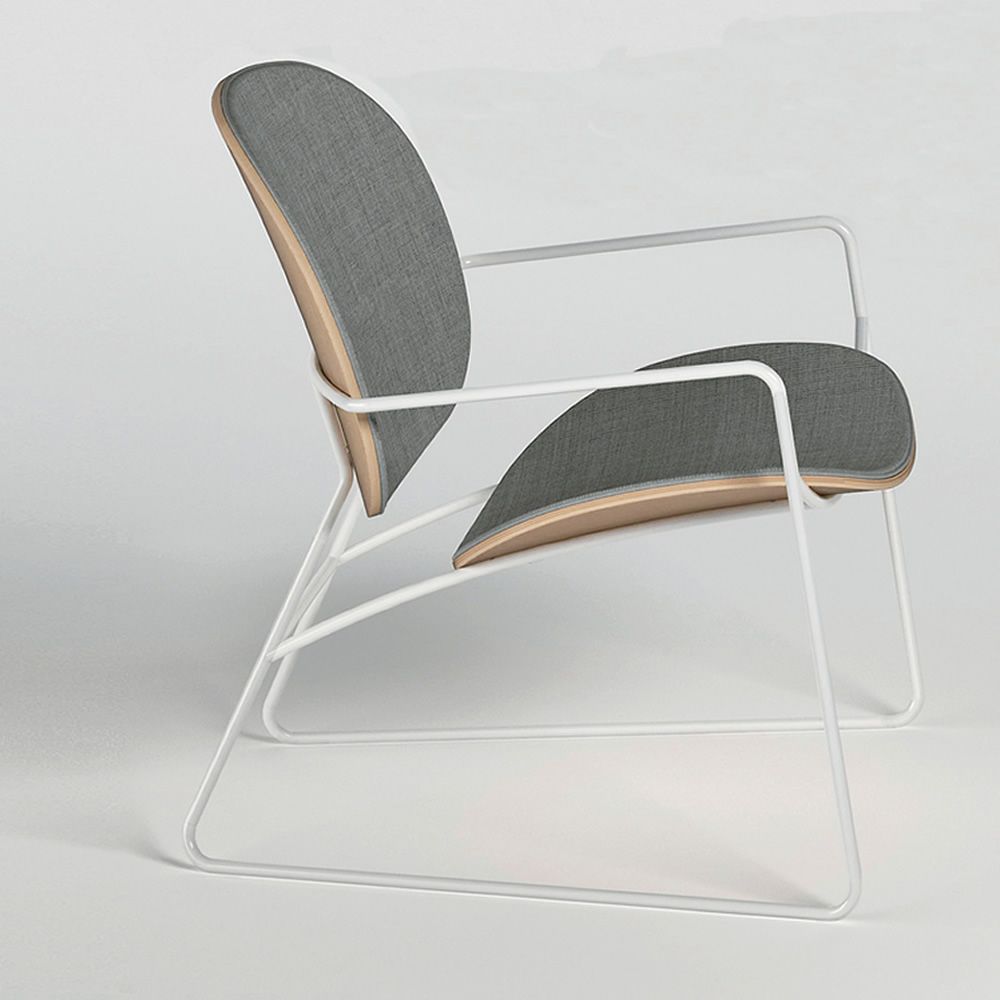 Tondina Lounge Up - Stuhl Lounge Infiniti aus Metall, Sitz und ...