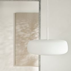 Fluire - Suspension lamp by Bolia with LED light and glass shade ...