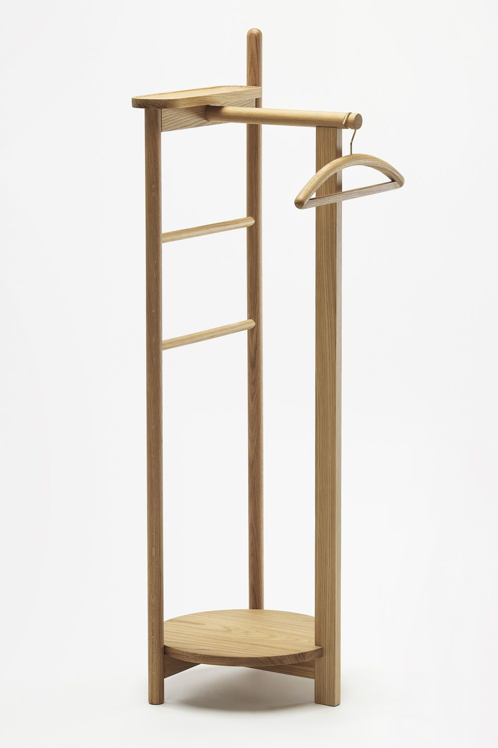 Laurel - Stummer Diener aus Eichenholz, in verschiedenen Farben ...