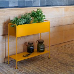 Picolino - Fermob outdoor planter or container in painted steel ...