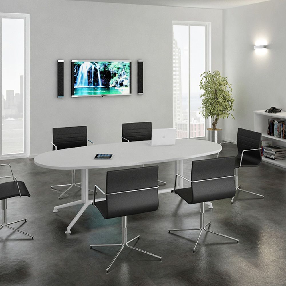 Office X2 Meet O - Tavolo per sala riunioni o grande scrivania, ovale ...