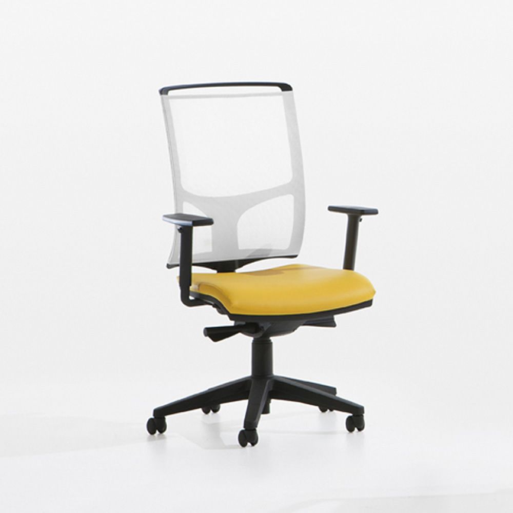 Zed High: Task chair for office, certified, with mesh backrest and ...