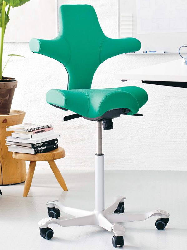 Capisco ® 8106: Chaise de bureau ergonomique HÅG avec assise en forme ...