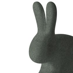Rabbit Chair Mix - Rabbit-shaped chair by Qeeboo, in recycled ...