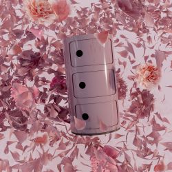 Componibili 4967 - New colours - Contenedor Kartell de tres puertas ...