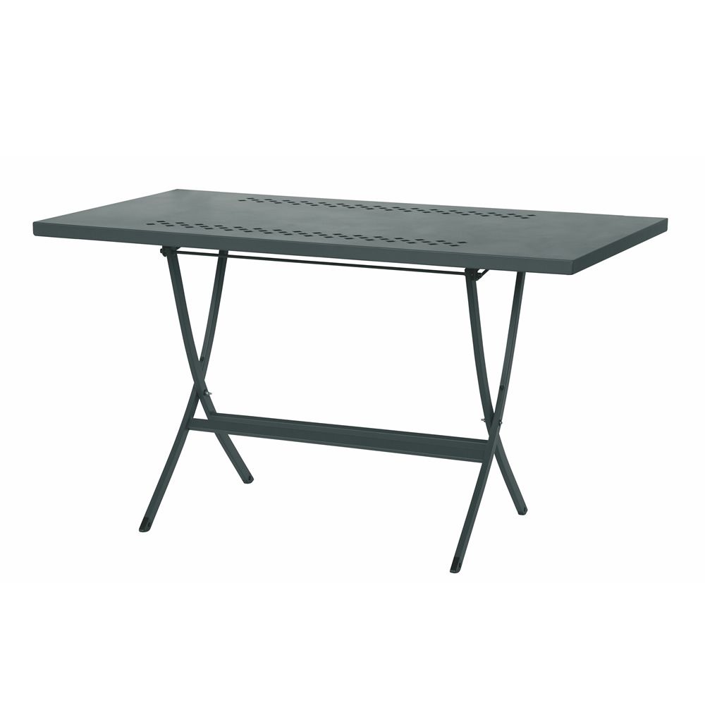RIG73R: Folding metal table, different sizes, for garden - Sediarreda ...