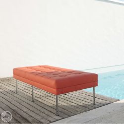 Daisy Bench - Design 3 seater bench with metal structure, available in ...