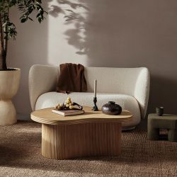 Rico Sofa - Canapé Ferm Living aux formes arrondies, deux ou trois ...