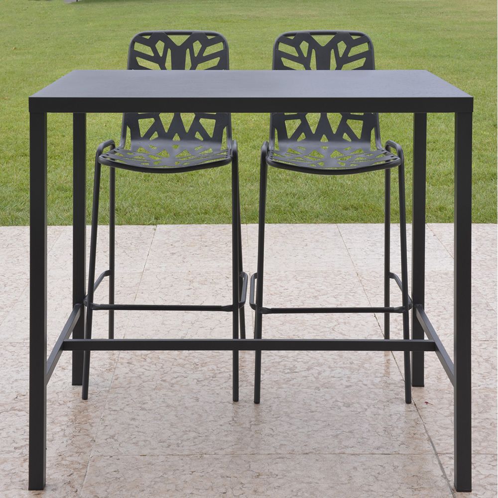 RIG72TH per Bar e Ristoranti - Tavolo alto in metallo, diversi colori e ...