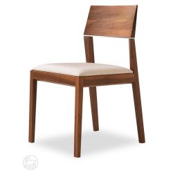 Tendence - Design chair by Tonon, made of wood with padded seat in ...