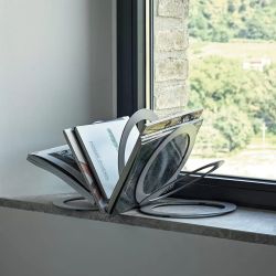 Fan - Design magazine rack, in metal | Sediarreda.com