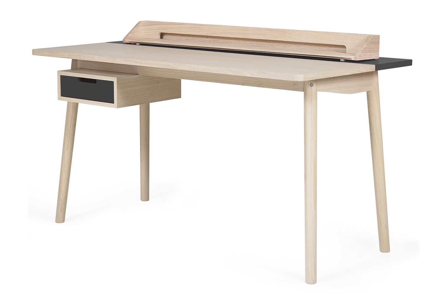 Honoré - Scrivania di design in legno e mdf, dotata di cassetti e ...