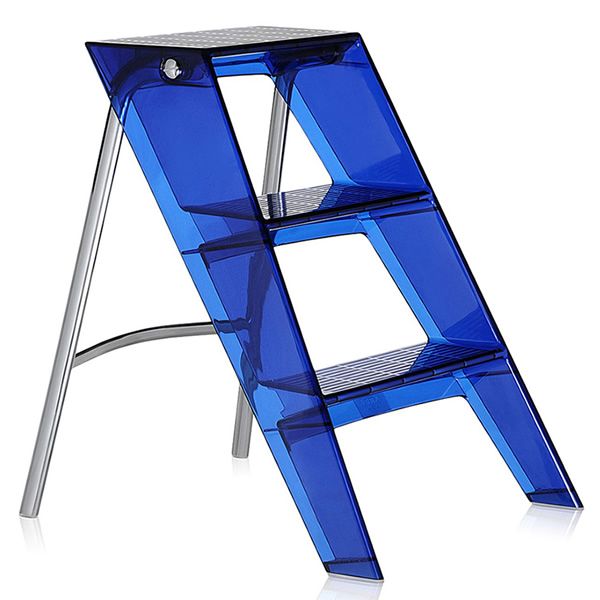 Upper - Scaletta pieghevole Kartell a tre gradini antiscivolo, in ...