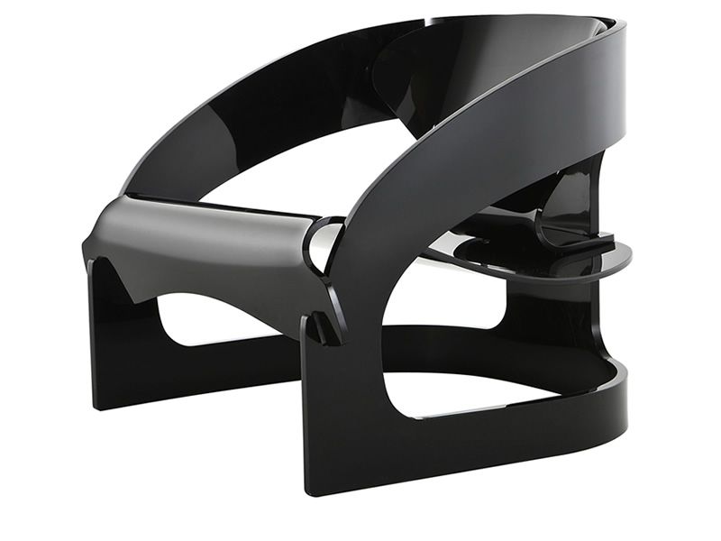 Joe Colombo - Poltrona Kartell di design, in polimetilmetacrilato ...