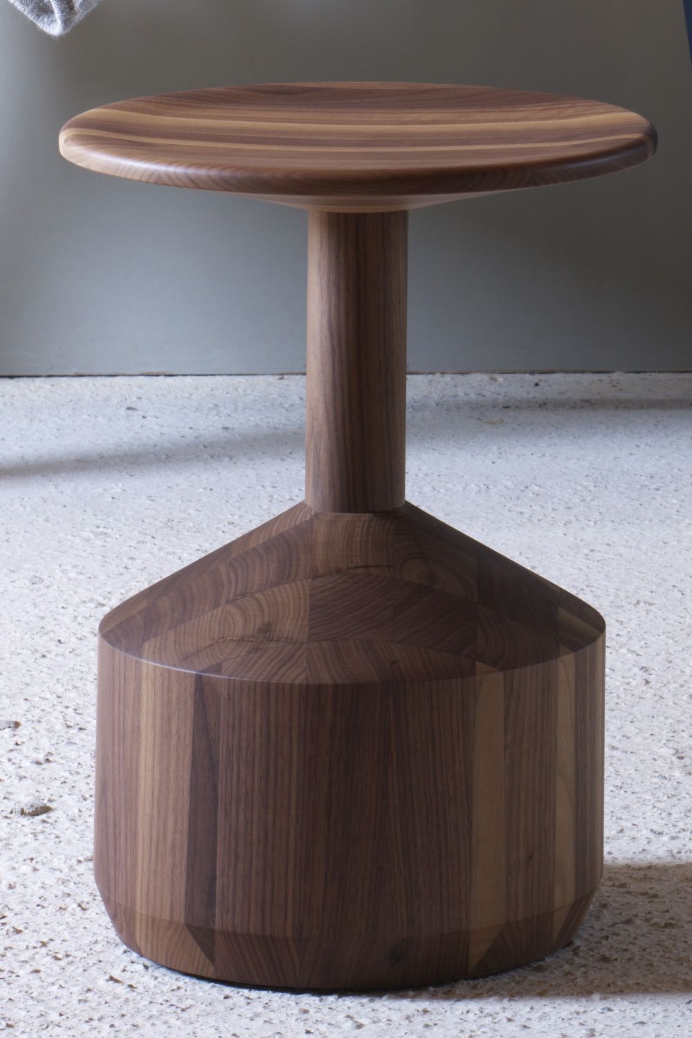 Pezzo - Sgabello basso Miniforms in legno, altezza seduta 45 cm ...