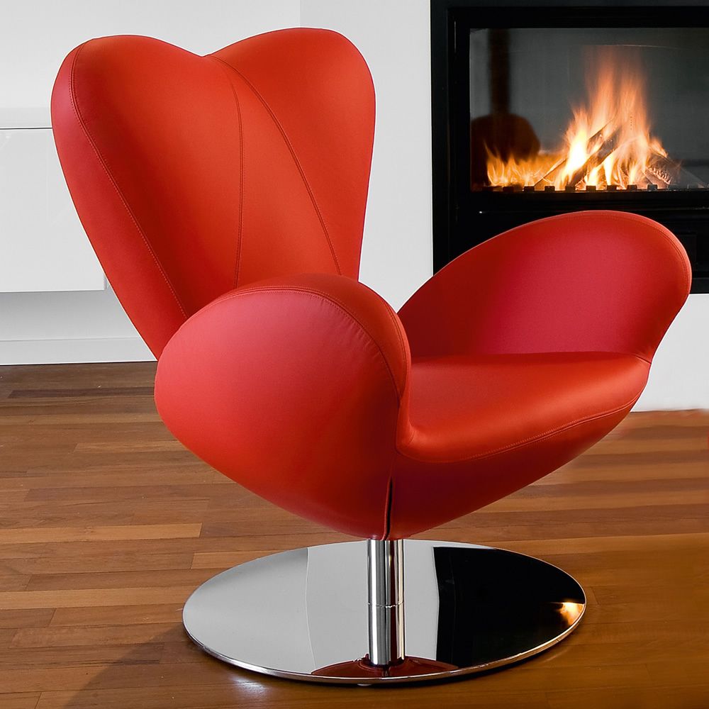 Heartbreaker - Poltrona design di Tonon, girevole, versione outlet in ...