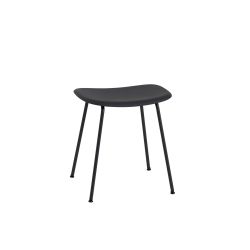 Fiber Stool Low - Muuto low stool with metal frame and technopolymer ...