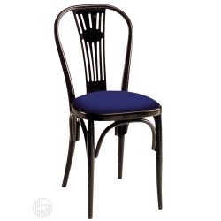 SE15 - Vienna style chair in wood, with wooden, cane or padded seat ...