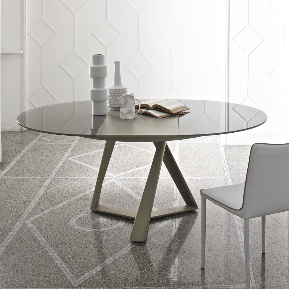 Millennium O Ext - Tavolo rotondo di design di Bontempi Casa ...