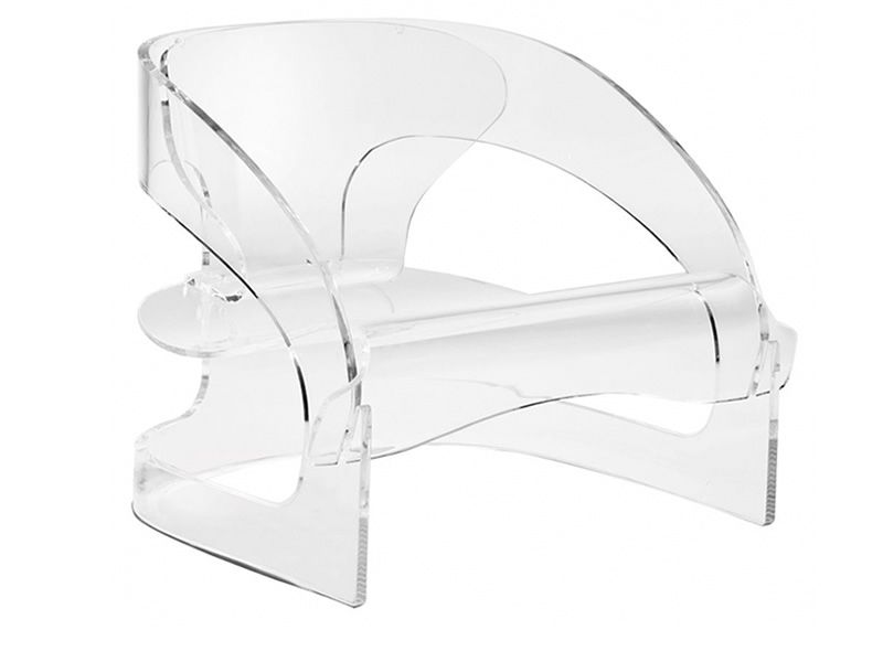 Joe Colombo - Poltrona Kartell di design, in polimetilmetacrilato ...