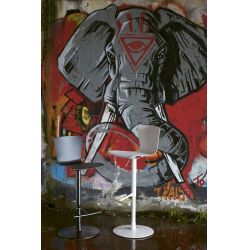 Rap.ss GM - Height-adjustable stool with swivel seat, by Colico ...