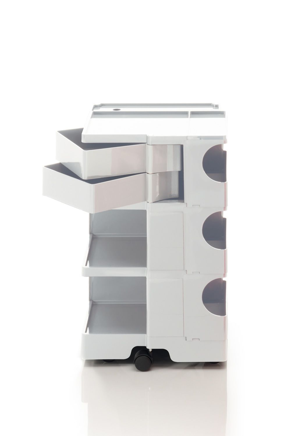 Boby - Carrello contenitore di design B-Line, con cassetti e rotelle ...