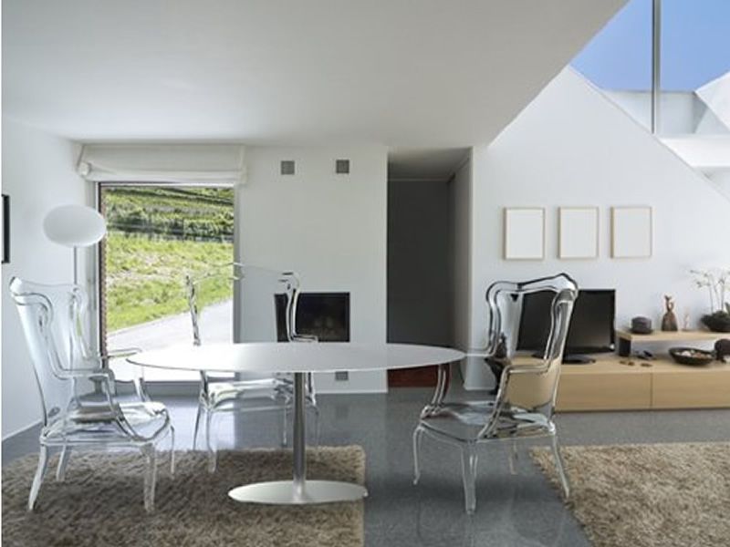 Pasha 660: Pedrali modern polycarbonate armchair, suitable for outdoor ...