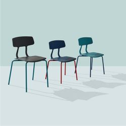 Snap Chair Baby - Silla infantil en metal y polipropileno, de Et al ...