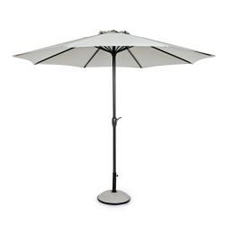 Karl - Round umbrella with central base | Sediarreda.com