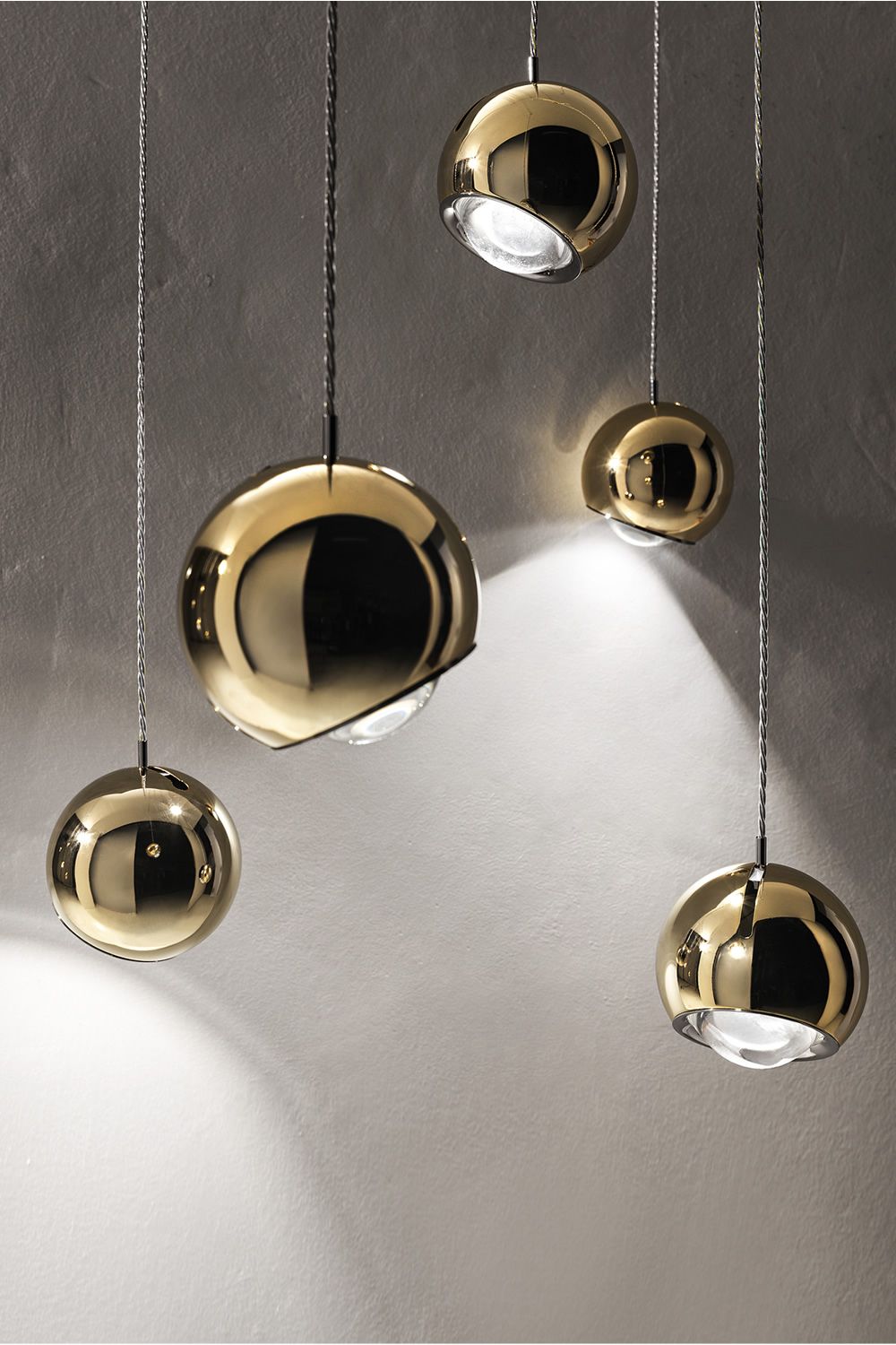 Spider - Lampada a sospensione di design, in metallo, LED, disponibile ...